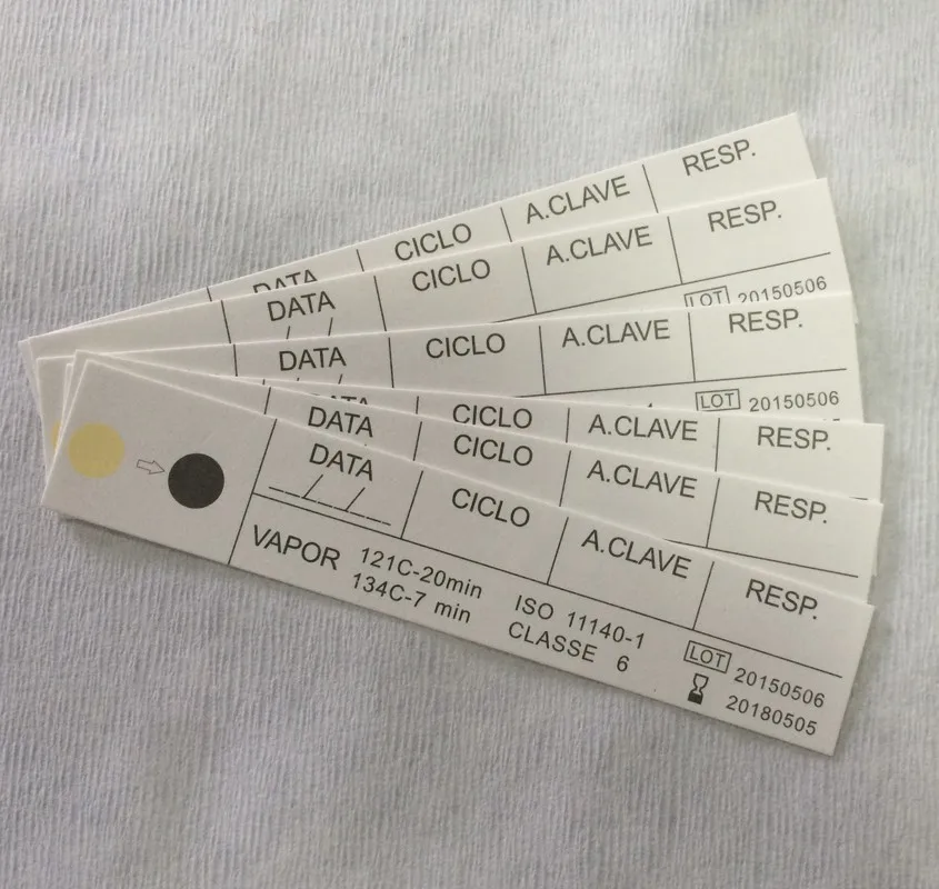 Medical Autoclave Class 5 Indicator Strip For Eto/steam - Buy Class 5 ...