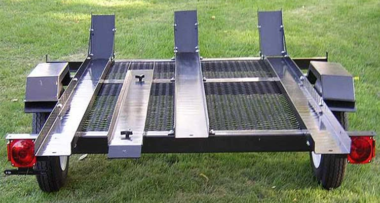 Ecocampor 3 Rails Motorcycle Utility Trailer With Ramp - Buy Small ...