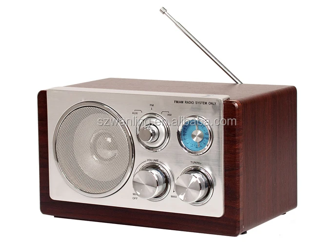 Wooden Retro Portable Fm Am Radio - Buy Portable Radio,Fm Am Radio ...
