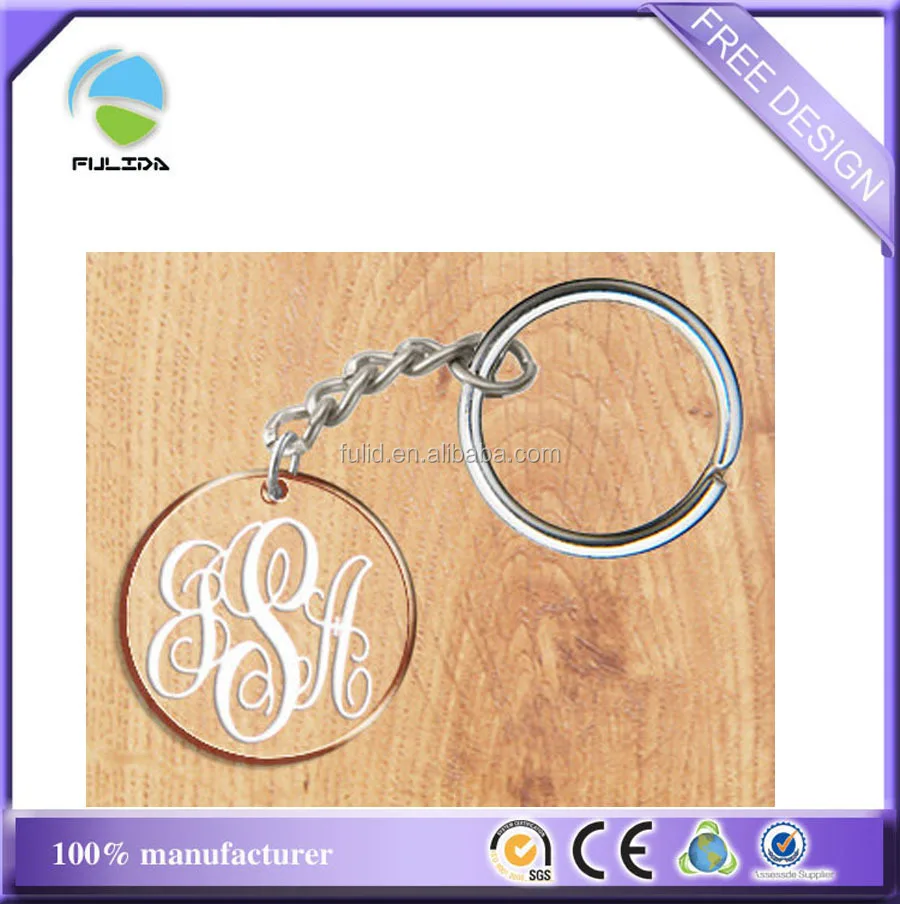 Custom Transparent Clear Rectangle Blank Acrylic Sheet Plastic Keychain ...