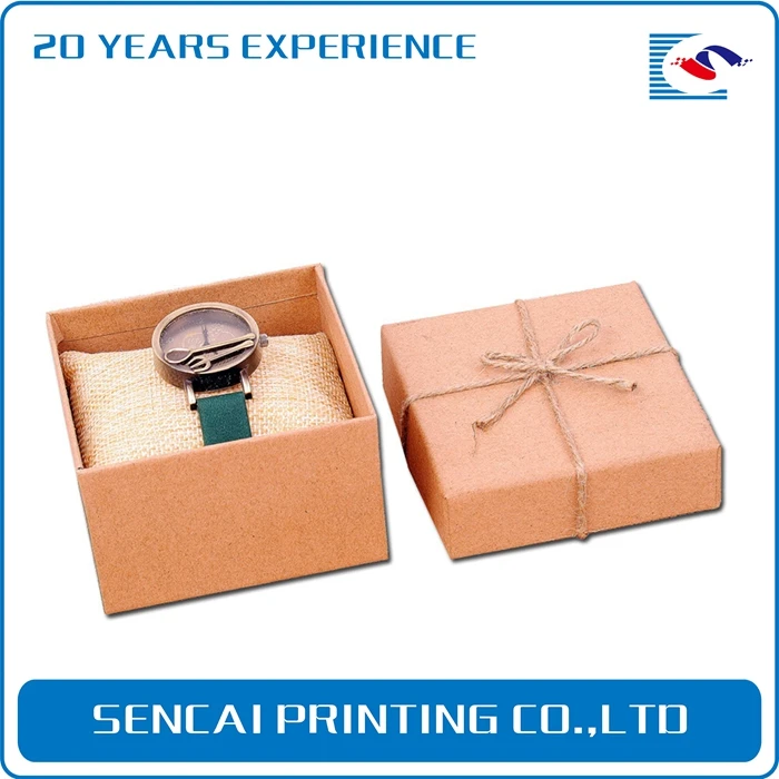 Luxury Cardboard Black Drawer Watch Strap Packaging Box with Ribbon ...