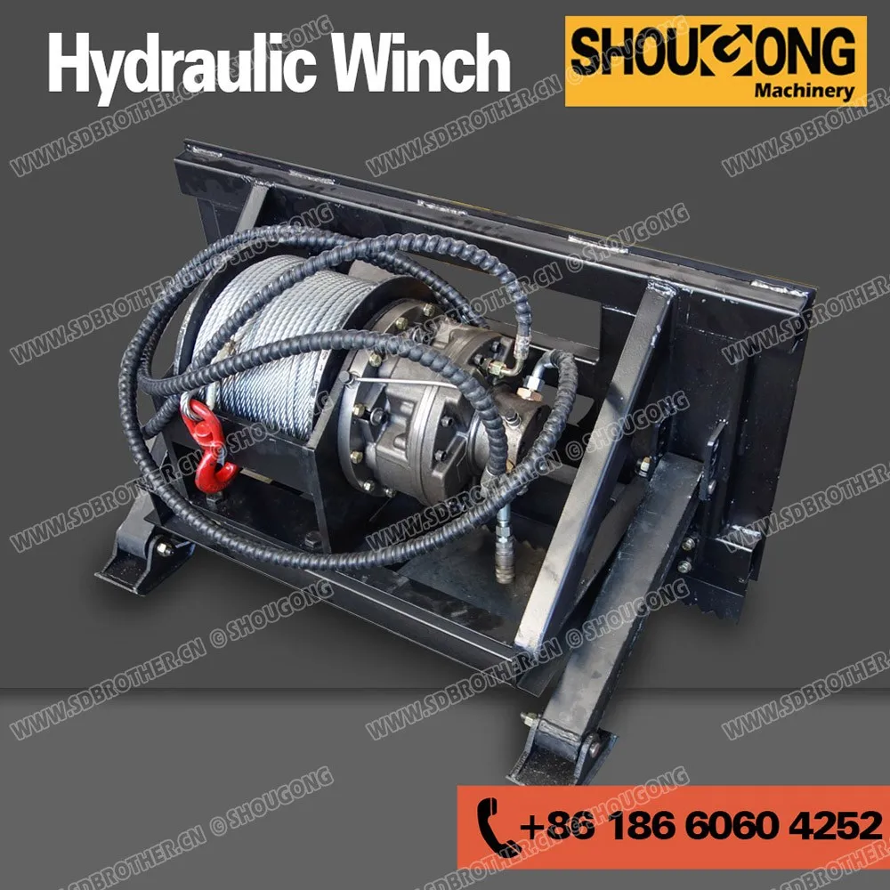 Winch For Skid Steer Loader,Skid Steer Loader Winch - Buy Winch For ...
