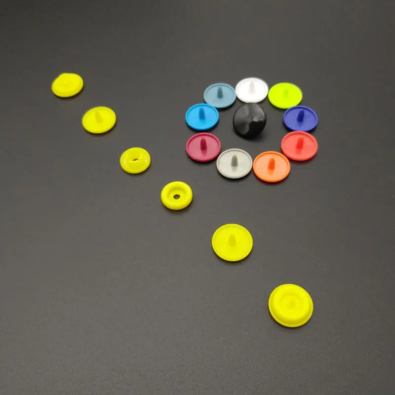 Wholesales Eco-friendly Custom Plastic Snap Fastener T3 T5 T8 Plastic ...