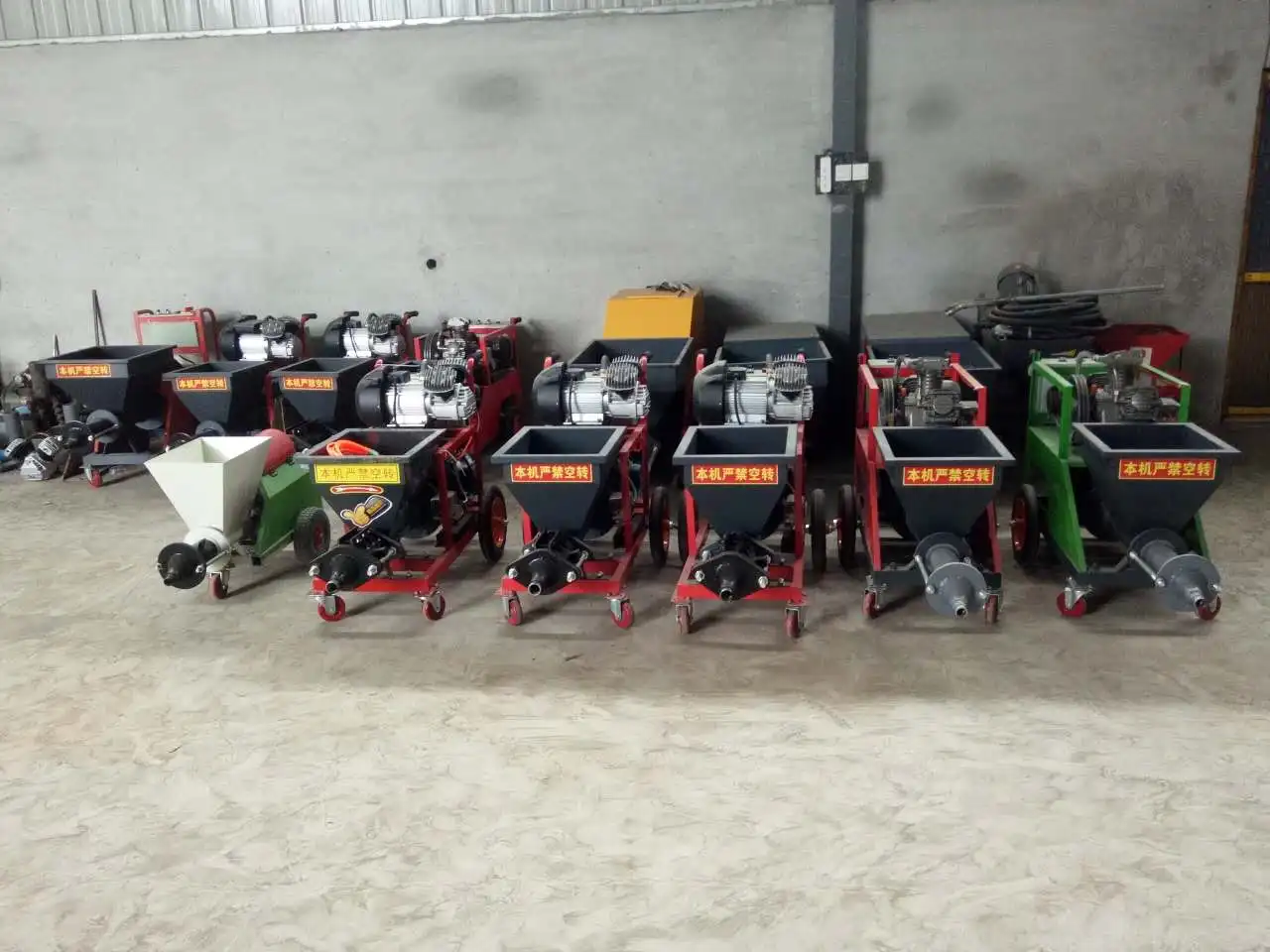 Automatic Wall Concrete Putty And Durable Stucco Plastering Spray ...