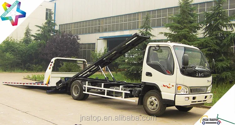 Fully Flat To 12 Degrees Low Angle Loader Rollback Carrier Flush With ...