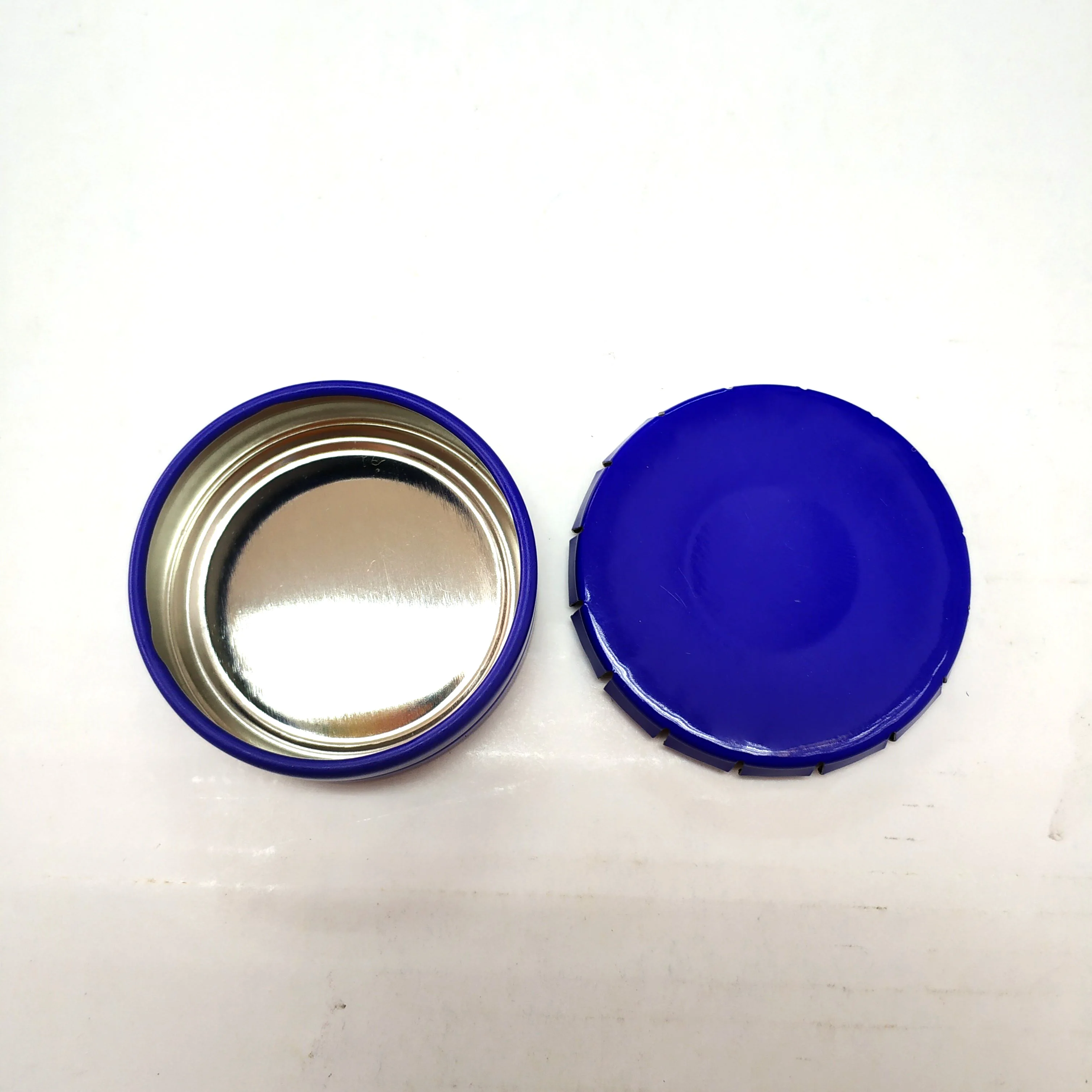 Eco-friendly Food Safe Candy Small Click Clack Tin Can Cute Rounded ...