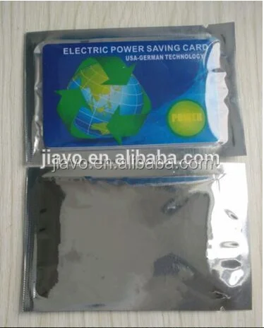 Good Quality and High Ion Level Electricity Power Saving Card With ...