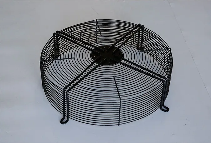 Customized Silver Wire Fan Grill Guard & Exhaust Fan Cover OEM