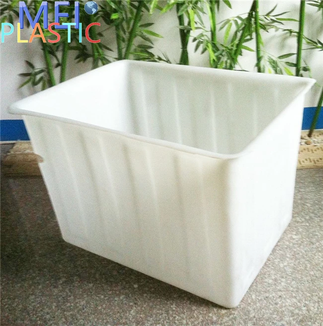 Strong Polyethylene Plastic Rectangular Water Trough For Laundry Shop ...