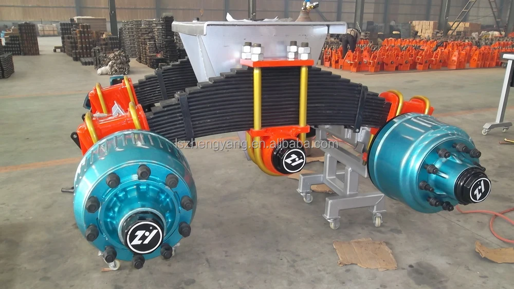 Semi Trailer Bogie Suspension Used For Semi Trail And Truck - Buy Bogie ...