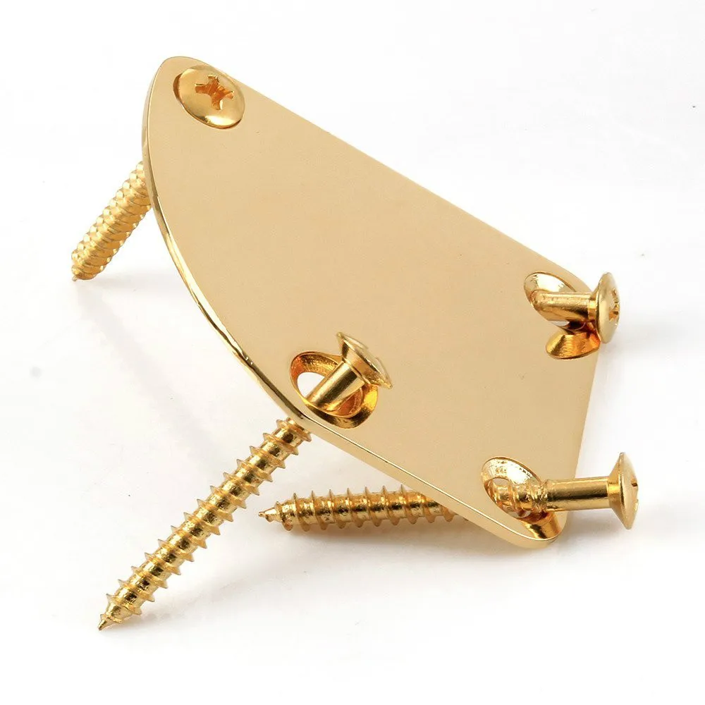 Electric Guitar Asymmetrical Neck Plate Joint Mounting Back Plate With ...