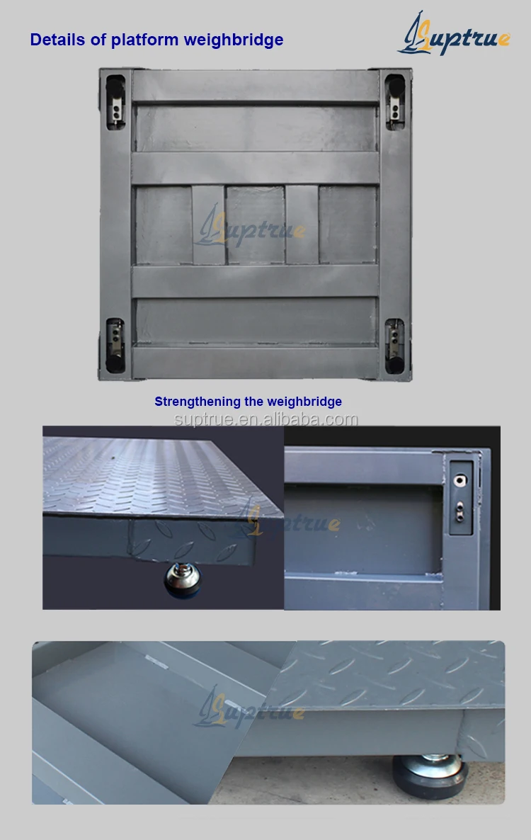 1000 Kg Digital Weight Scale Machine Platform Floor Scale Industrial ...