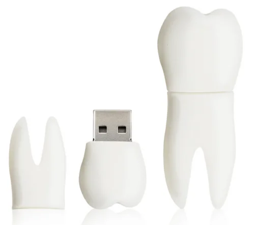 Tooth Shaped Usb Flash Drive Teeth Model Memory Stick 4gb 8gb 16gb 32gb ...