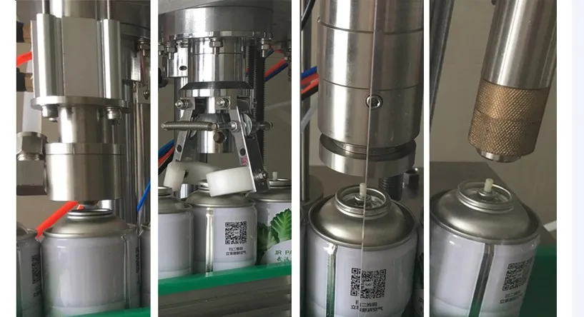 Automatic/semi-automatic Aerosol Spray Cans Filling Machines - Buy ...