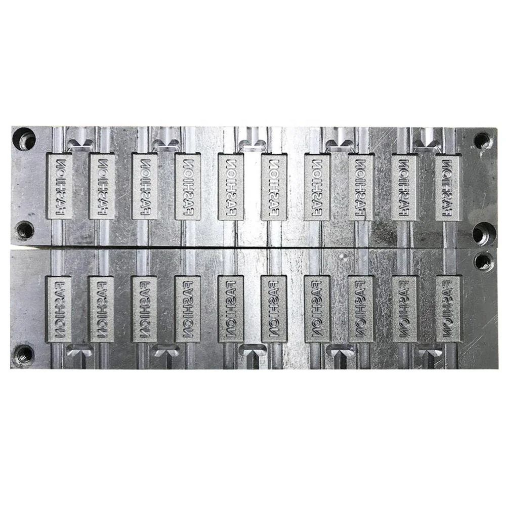 10 Cavities Brand Mold Logo Mold For Plastic Injection Hang Tag String ...