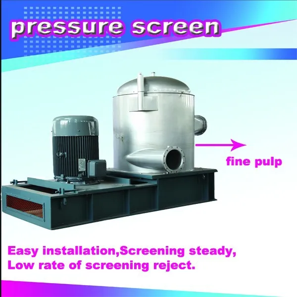 Pulping Pressure Screen For Paper Making Machine/ Press Sieve Paper ...