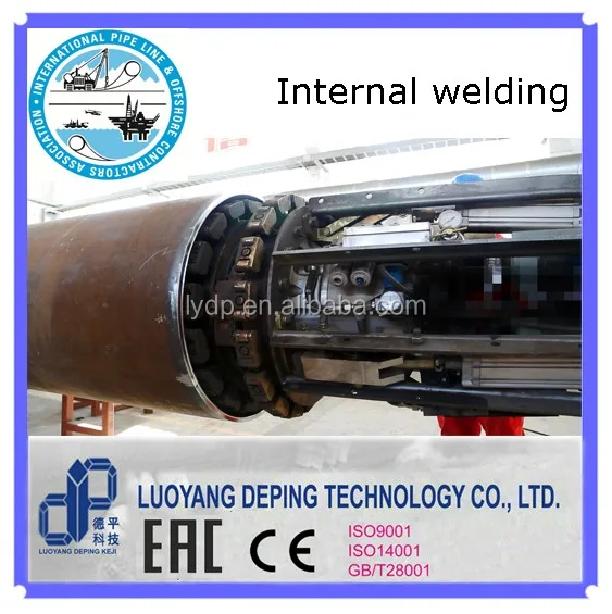 Internal Automatic Welding Machine With Welding Rotator For Pipe ...