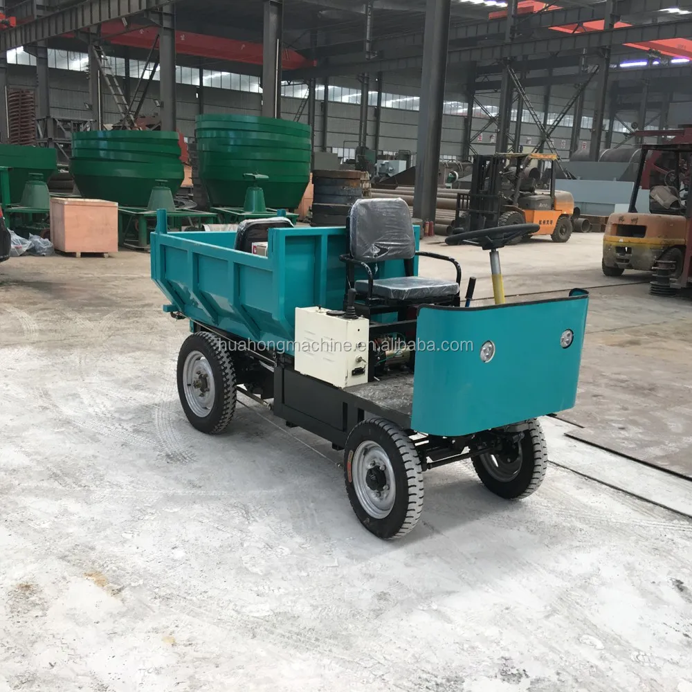 1t 1.5t 2t 4 Wheels Dump Truck For Construction Sites,Hydraulic Mini ...