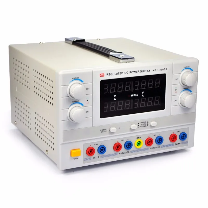 32v/5a Dual Channel Linear Ac Dc Power Supply Continuous Adjustable Mch ...