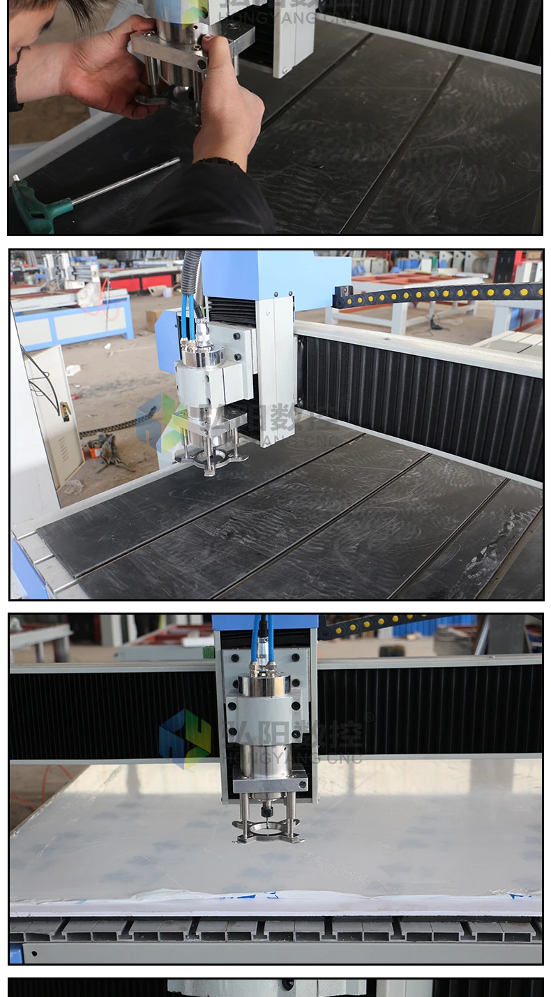 Auto Pressure Plate Woodworking Engraving Machine For Water Cooled ...