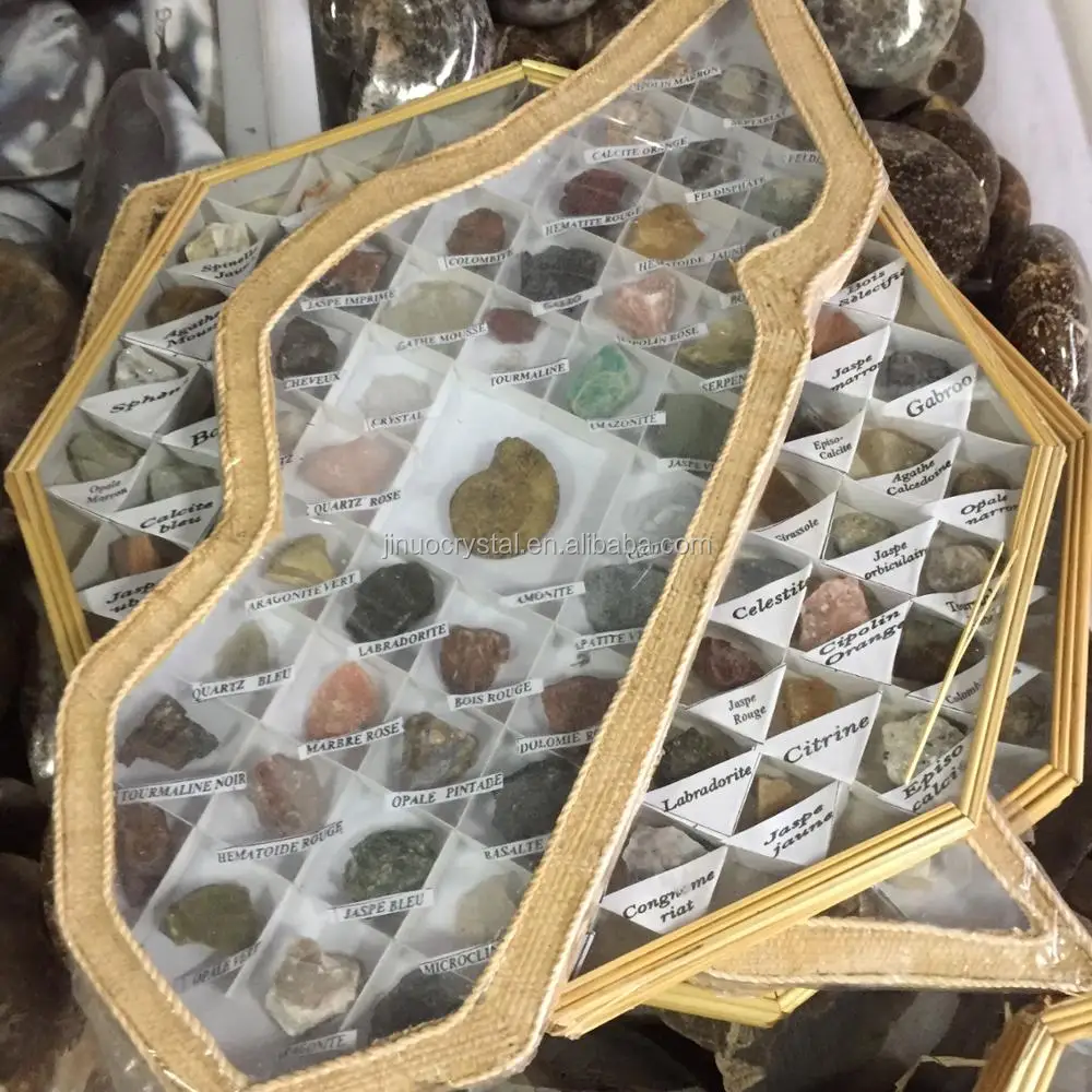 Natural Quartz Crystal Mineral Samples Fossils Crystal Box Specimen ...