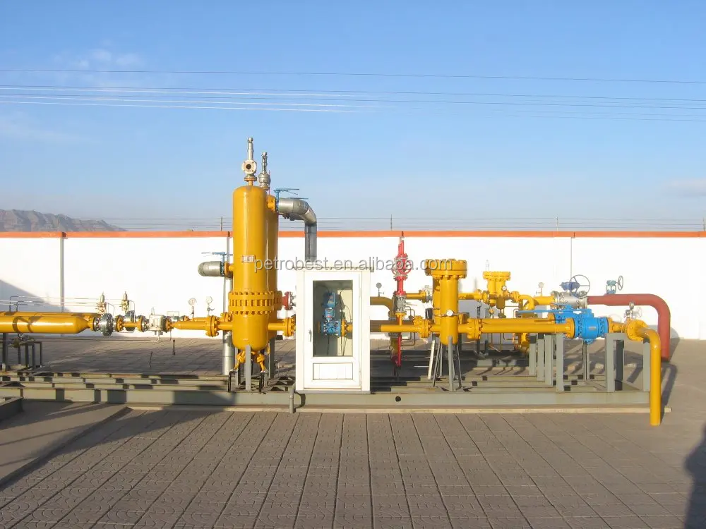 Natural Gas City Gate / Distribution Regulating and Metering Station ...