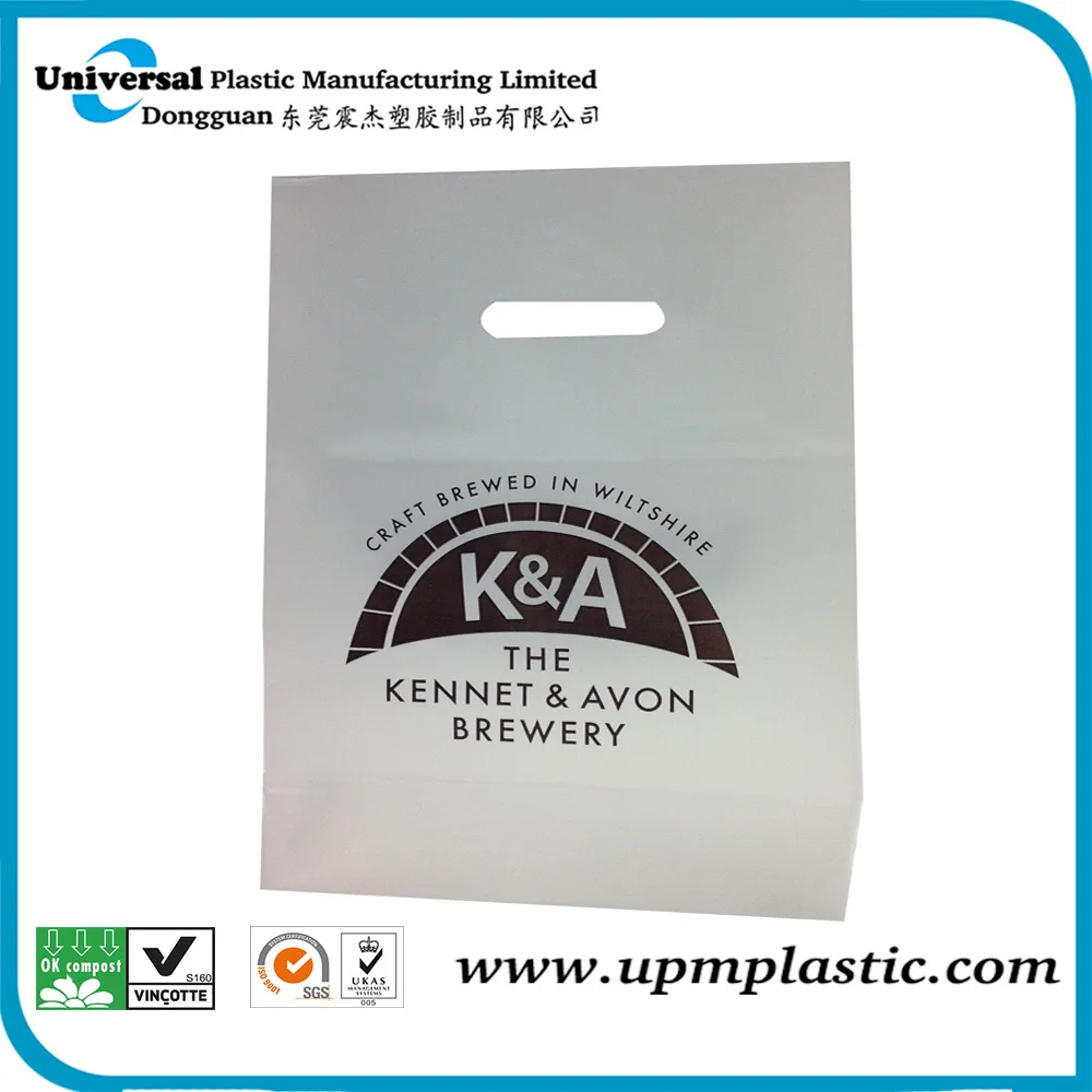 Custom Plastic Die Cut Packaging Bag For Shopping - Buy Plastic Die Cut ...