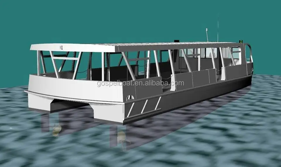 60 Passengers Aluminum Catamaran Ferry Boat for Tourism & Passenger ...