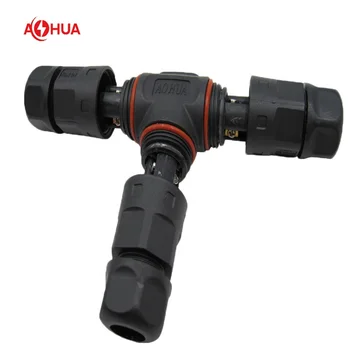 T Type Ip67 Cable Splitter Waterproof Wire Connector - Buy Wire ...