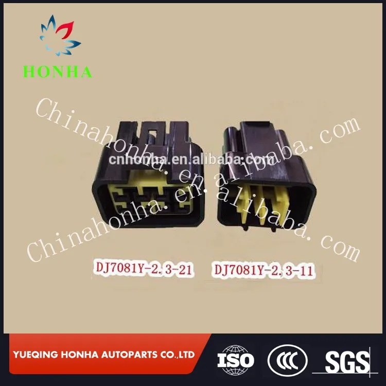 DJ7081Y-2.3-21 DJ7081Y-2.3-11 Auto Cable Connector Plug in 8 Pins Waterproof Electrical FW-C-8F ...