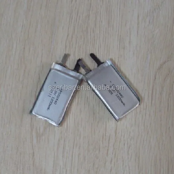 3V 1200mah Ultra Thin Li-Mno2 Battery CP502440 by Szenbar