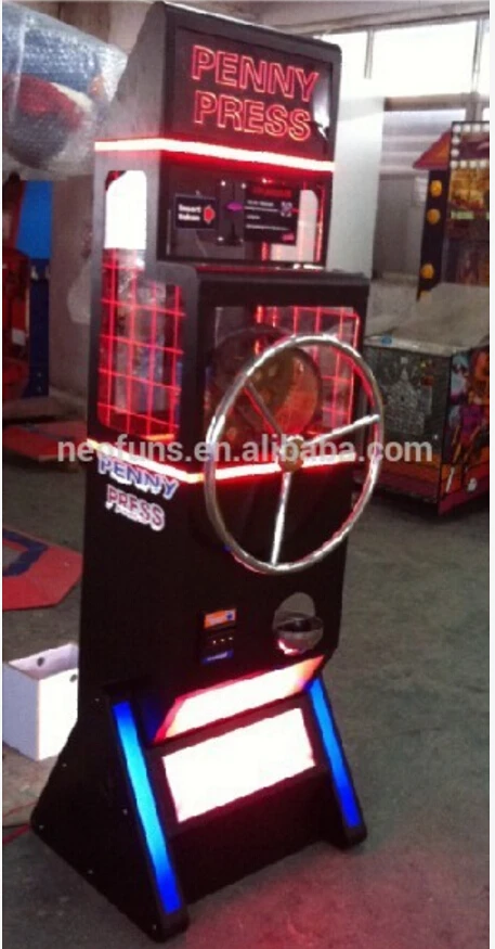 Museum/event Coin Stamping Money Operating Game Machine Souvenir Coin ...