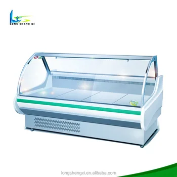 Commercial Portable Showcase Countertop Meat And Fish Seafood ...