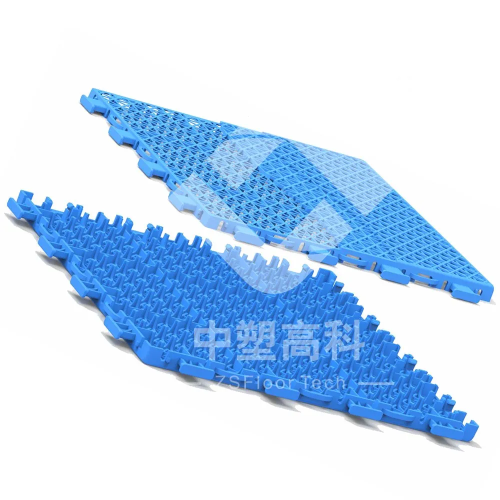 Outdoor/indoor Rubber Plastic Flooring for Futsal & Basketball