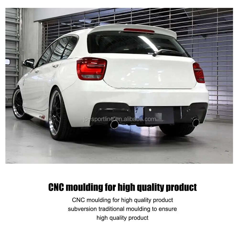JC Sportline M135i Rear Diffuser - Carbon Fiber Upgrade