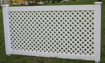 White Vinyl Lattice Pvc Fence Square - Buy Lattice Pvc Fence Square,Pvc ...