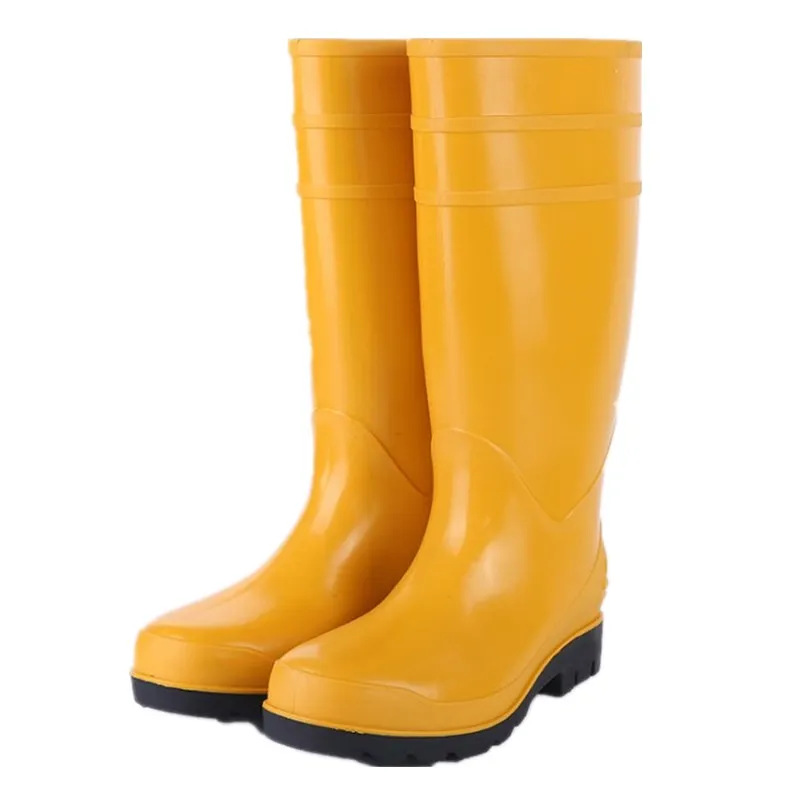 Manufacture Cheap Price Knee High Plastic Waterproof Boot For Worker ...