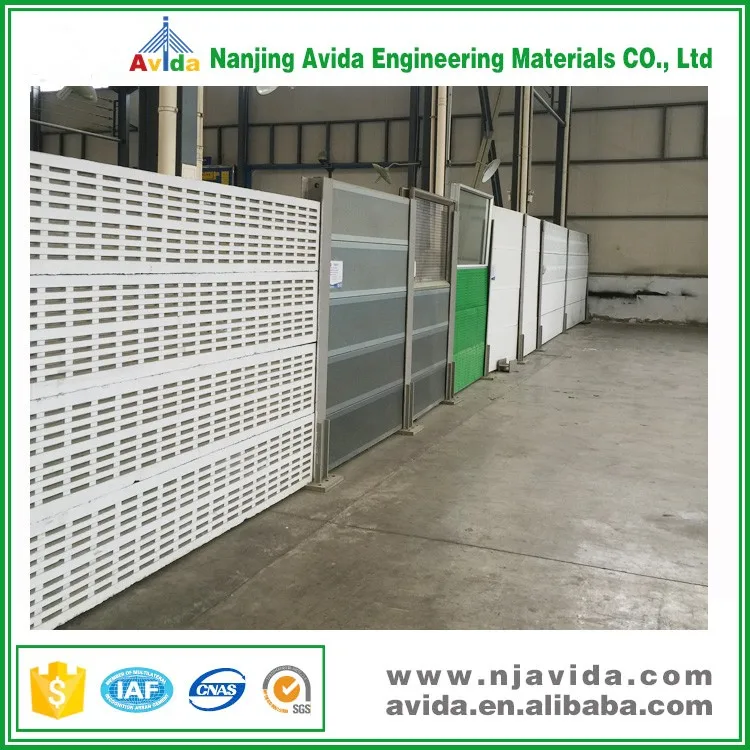 Acoustic Insulation Aluminum Panels Noise Fence Barrier - Buy Noise ...