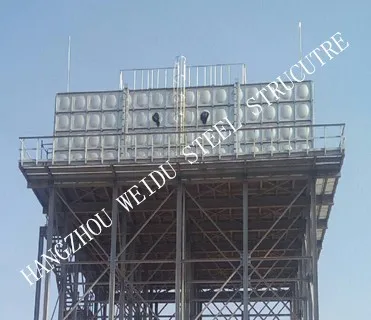 Hot Steel Structure Frame Platform For Water Tank Tower - Buy Water ...