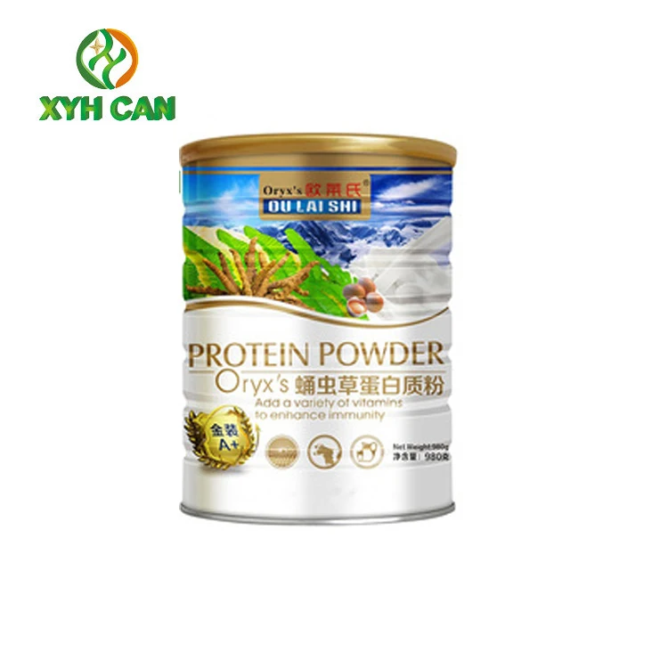 900g Tin Size Cans Certificate ISO Milk Powder Quality