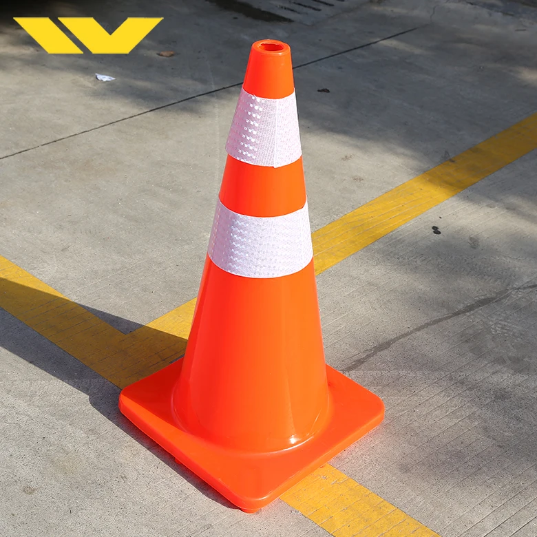 Custom Orange Traffic Warning Cones Sleeves Roadway Safety For Vehicles ...