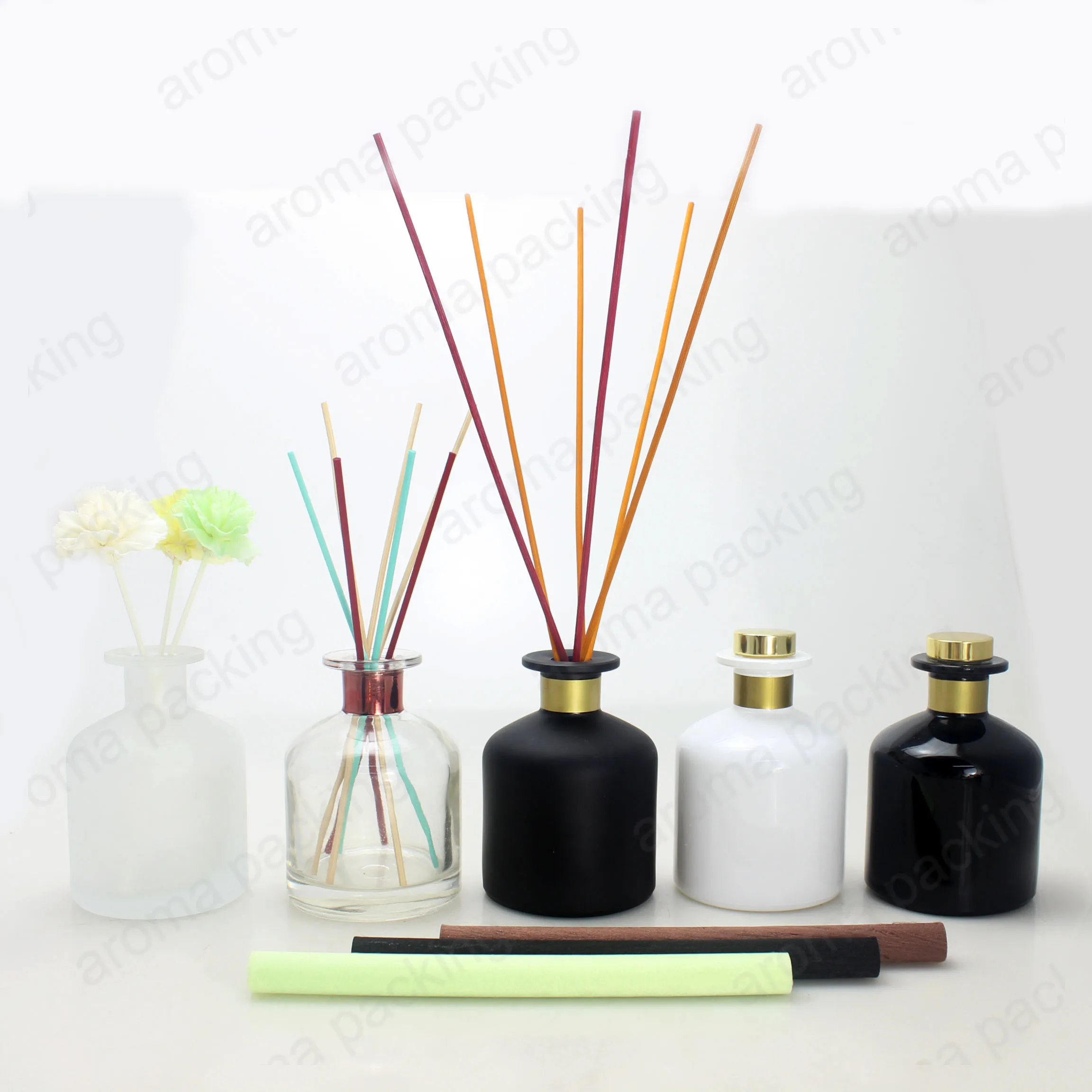 Customized Size 3mm 4mm 5mm Essential Oil Diffuser Fiber Sticks Reed ...