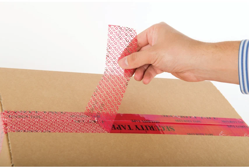 Waterproof Anti-Theft Security Void Tamper Evident Box Seal Adhesive Tape