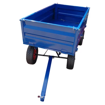 Garden Lawn Tractor Trailer; 4-wheel Atv Trailer - 1500lbs - Buy Atv ...