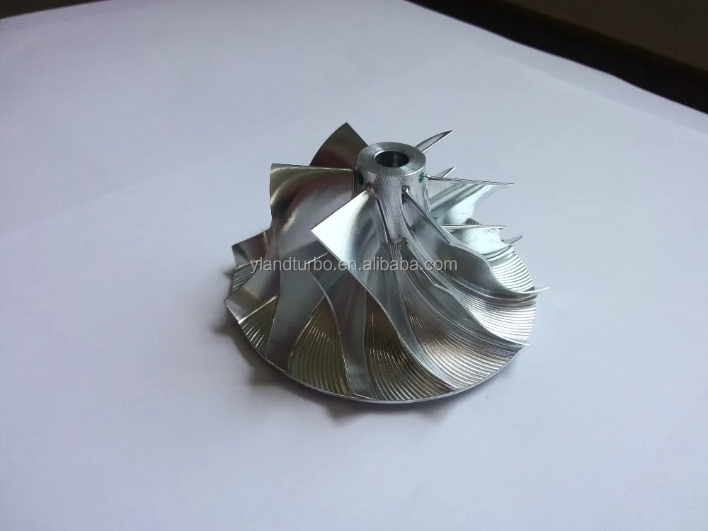 Gt25/25c/2554r 坯/铣/铝压缩机轮 445436-0001445347-0016 Fit Turbo/ Chra 465949 ...