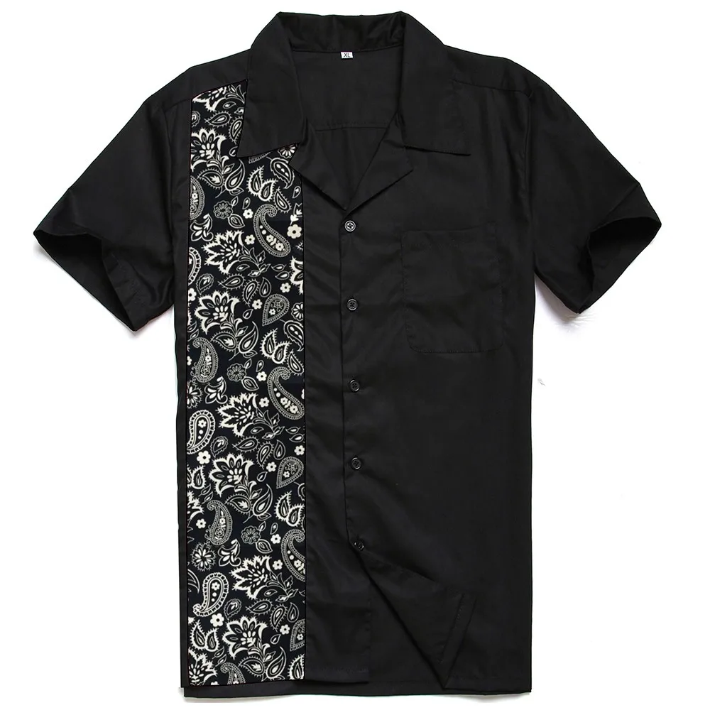 60's Men's Floral Shirts Vintage Cotton Hippie Woodstock Hipster Short ...