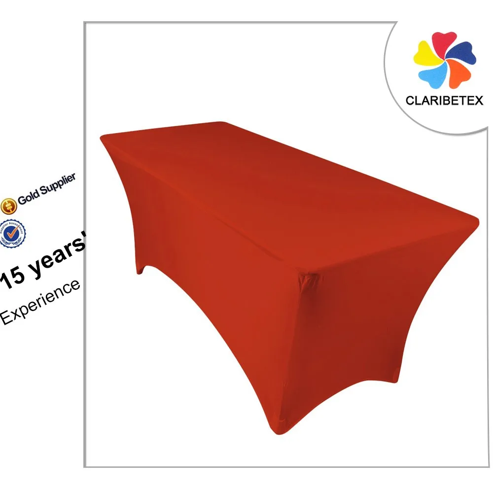 Durable 6ft Burgundy Ibm Table Cover Spandex - Buy Durable Table Cover ...