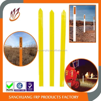 Pultrusion Fiberglass Field Marker Post Fiberglass Post - Buy ...