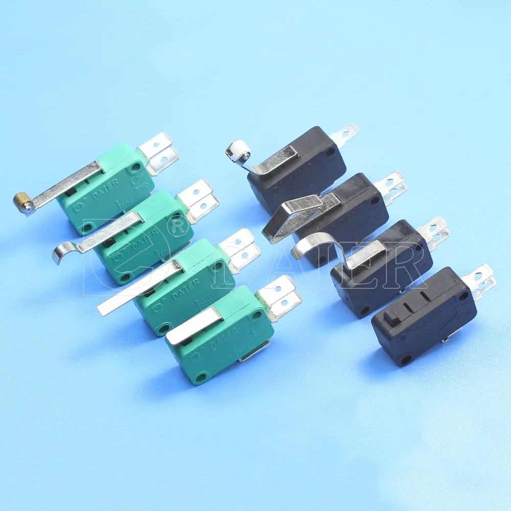 Micro Switch 3pins Momentary Limit Switch Push Button Micro Switch T125 ...