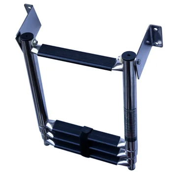 Best Boat Stainless Steel Telescoping Transom Mount Ladder For Marine ...